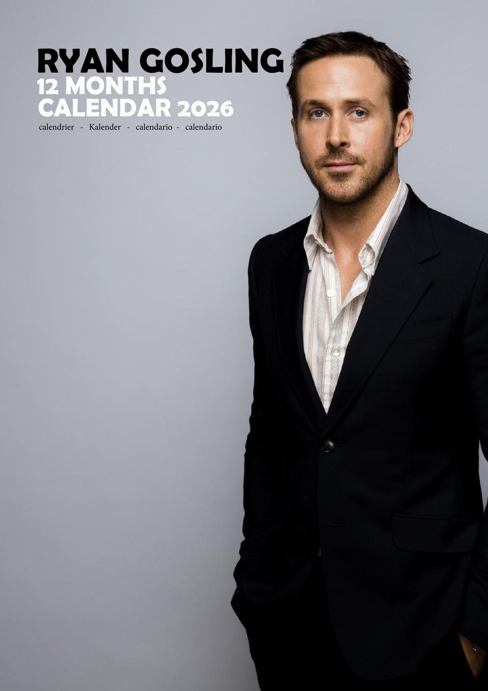 Ryan Gosling Celebrity Calendar 2026 – M-PRA Range